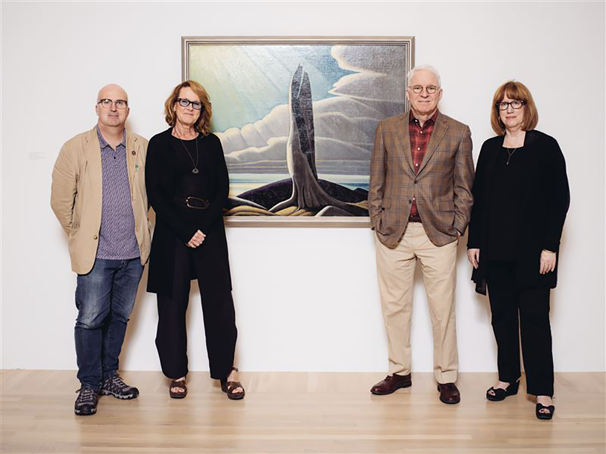 Steve Martin shines spotlight on Group of Seven painter